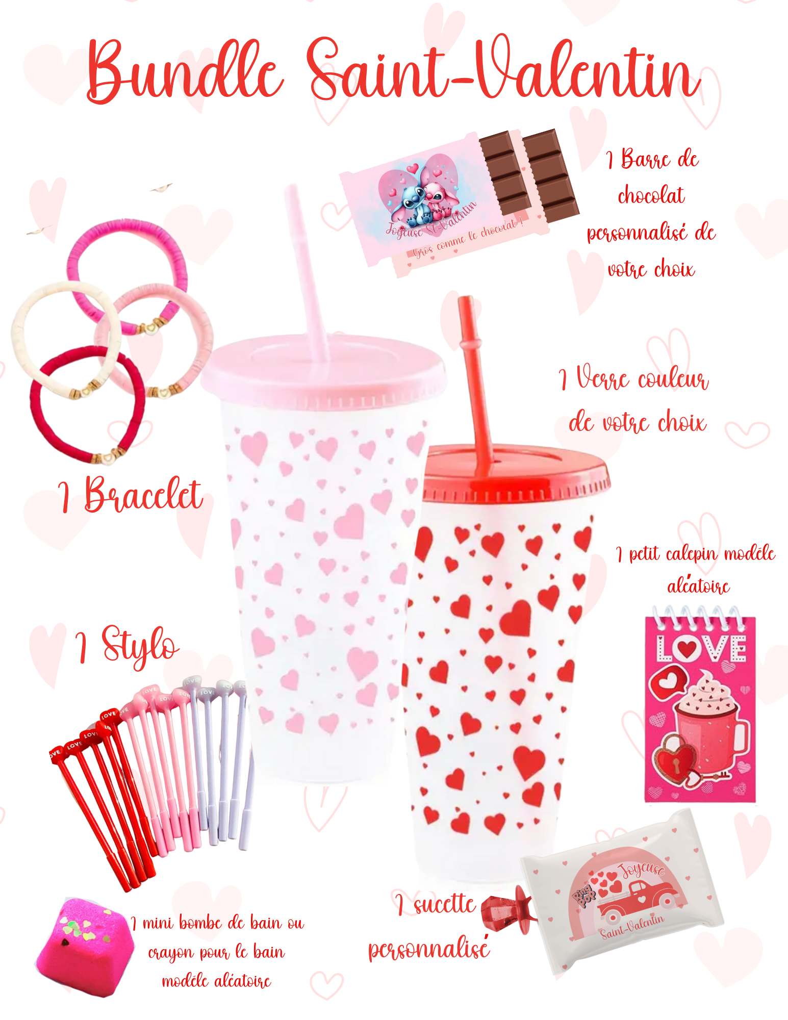 Bundle Saint-Valentin ** QUANTITÉ TRÈS LIMITÉE ** – Paillettes et Jujube