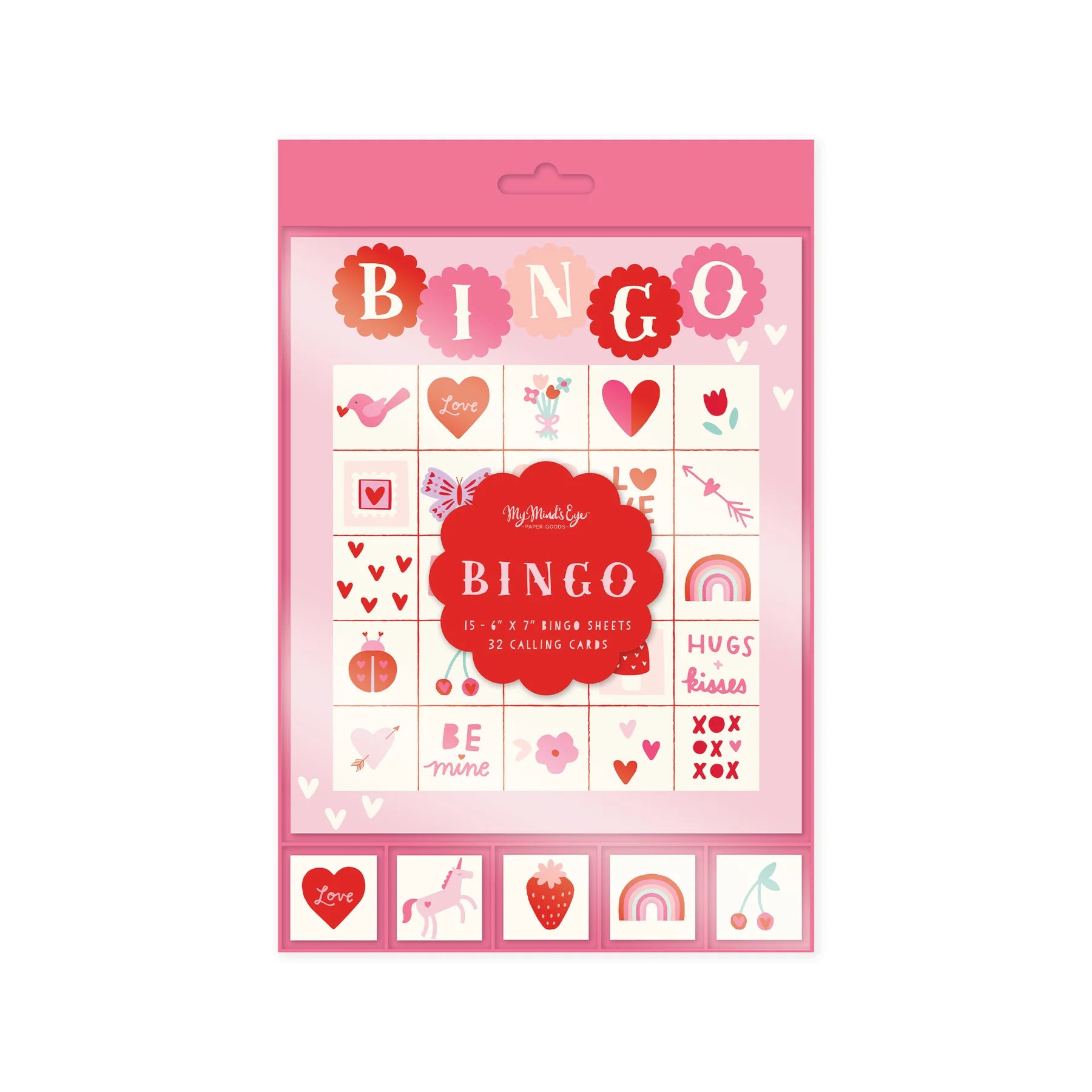 Bingo Saint-Valentin – Paillettes et Jujube