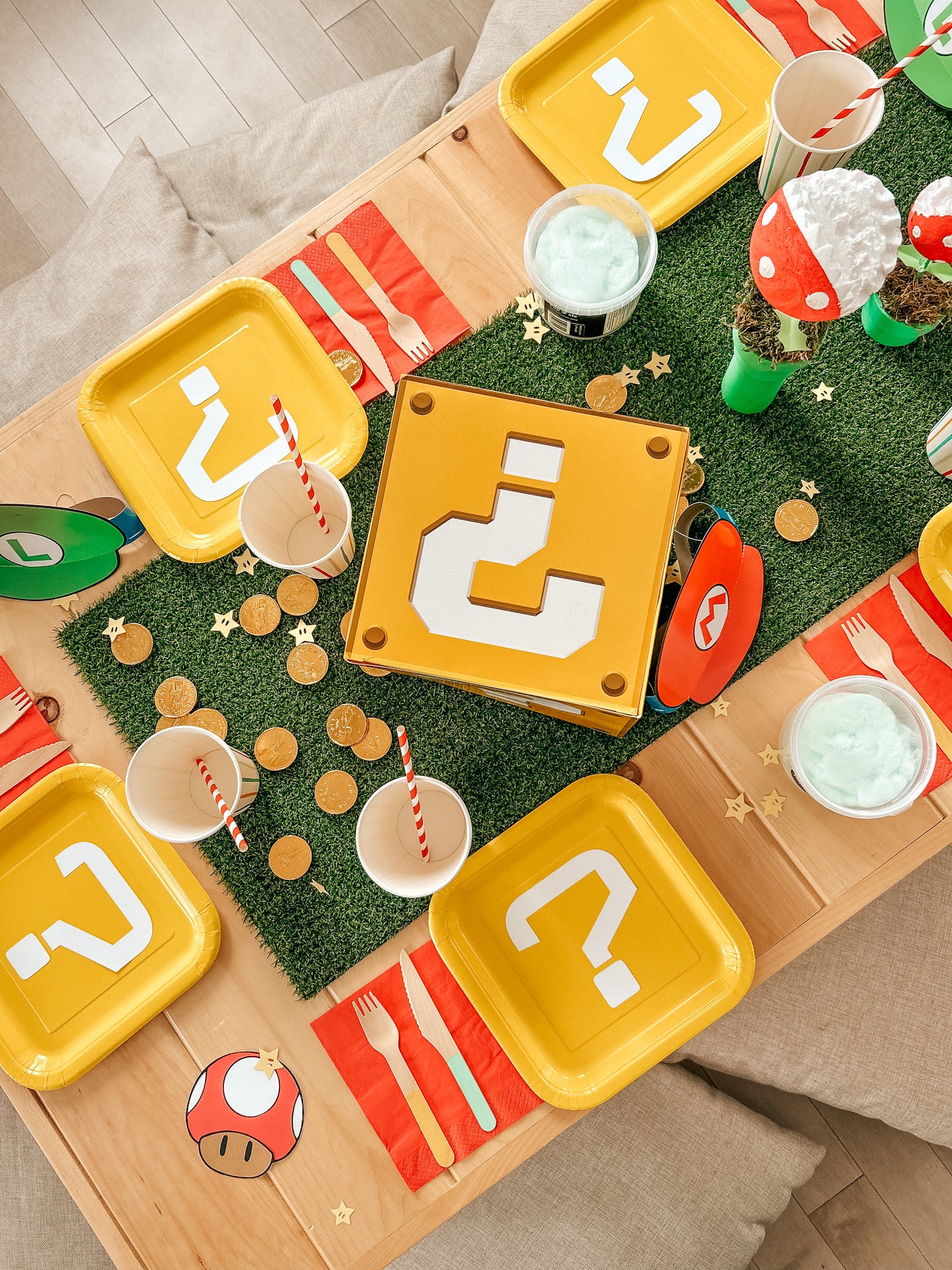 Super Mario – Paillettes et Jujube