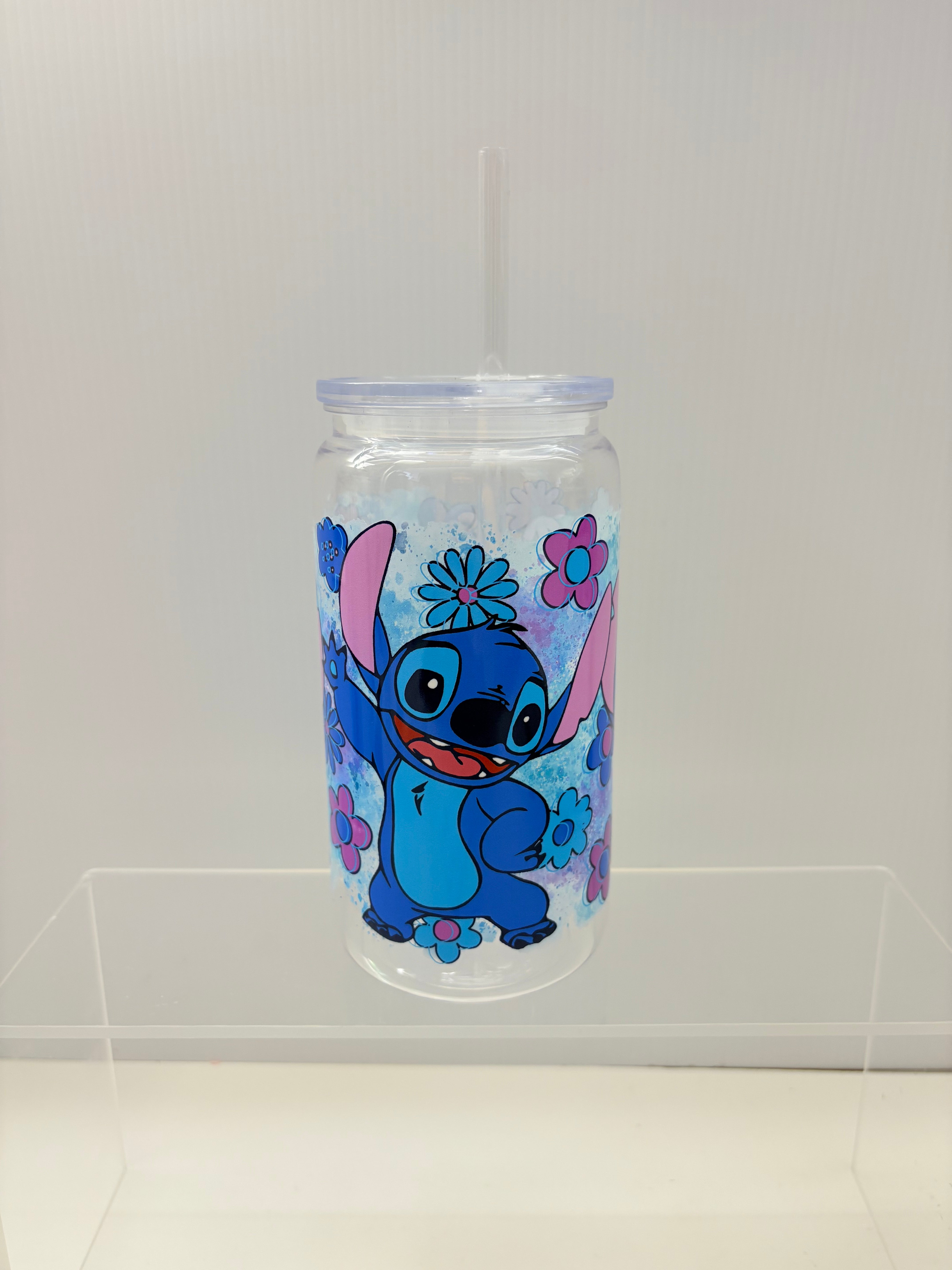 Beer can plastique 16 oz transparent – Paillettes et Jujube